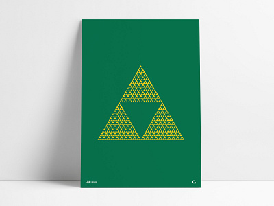 Poster 35 - Triforce by Anthony Gribben on Dribbble