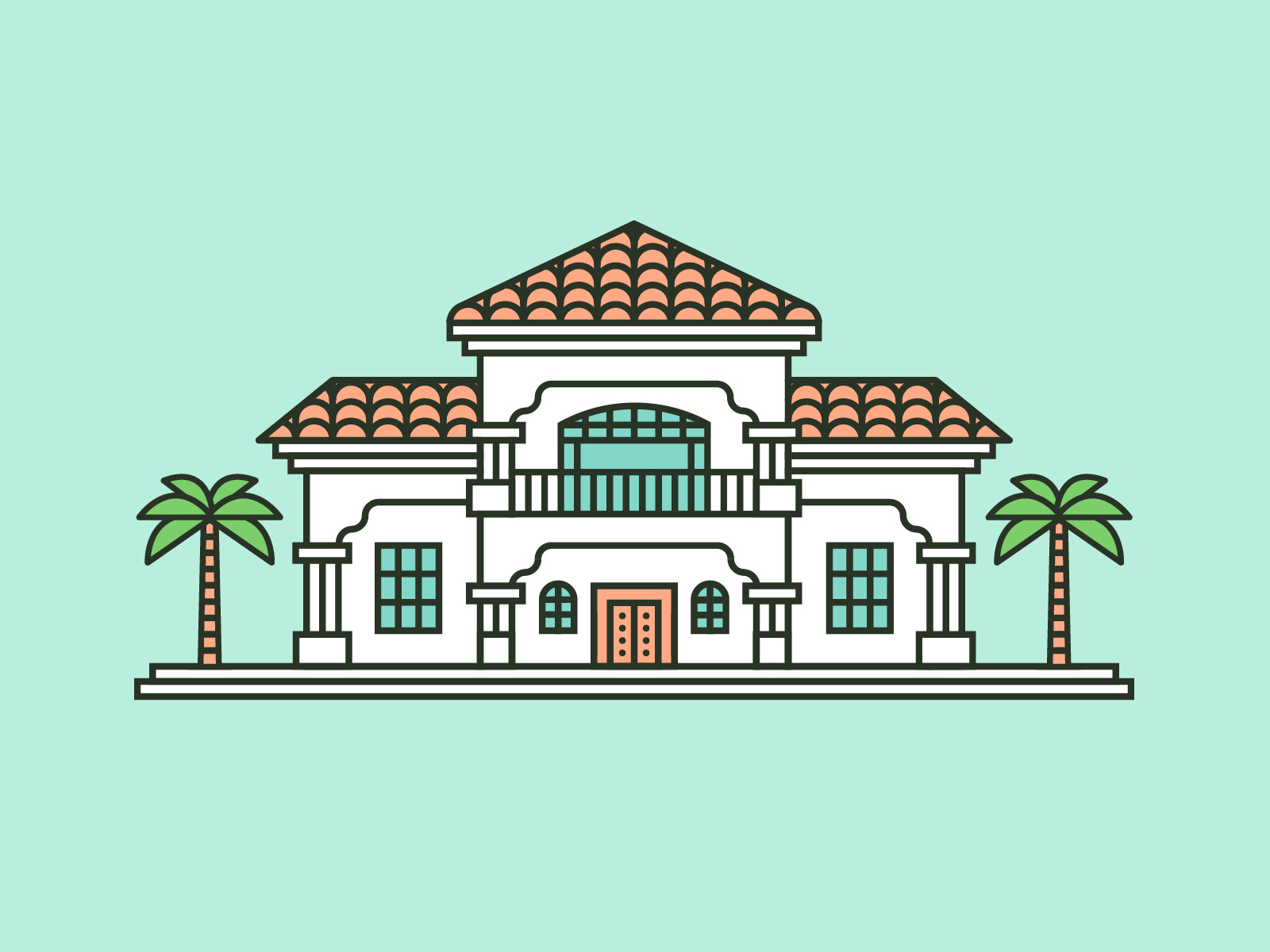Casa Castle by Necula Creative on Dribbble