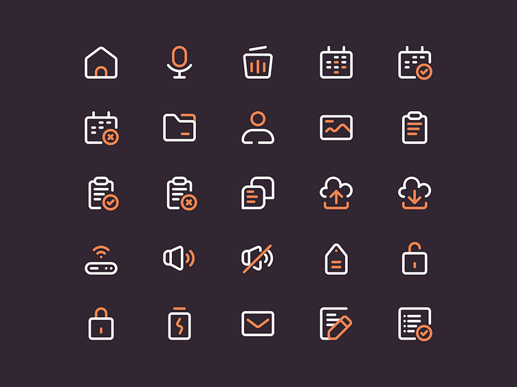 UI Icon Design by Myudi. on Dribbble