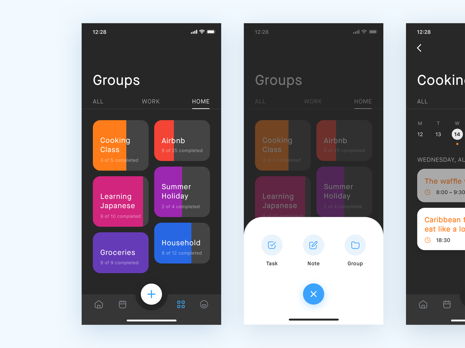 Task Management App – Groups by Michal Skvarenina for Nice100Team on ...