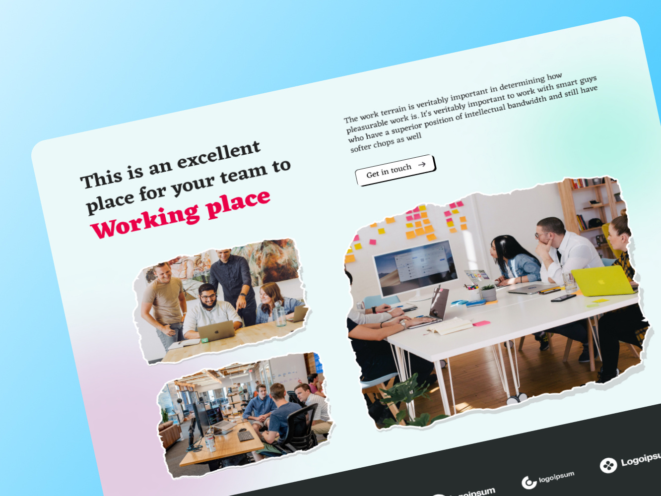 Agency Landing Page Retro UI by Asiq M. for Netro Systems on Dribbble