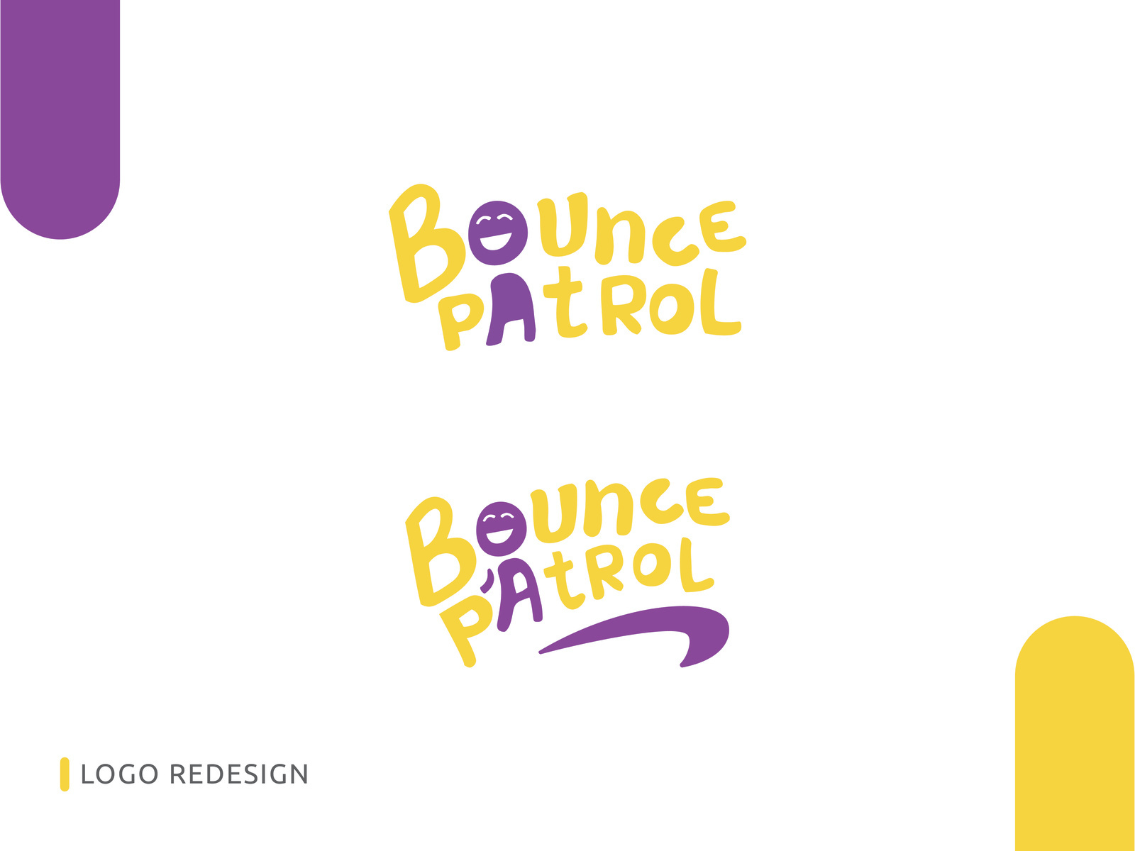 Logo Redesign - Bounce Patrol by Mica Andreea on Dribbble