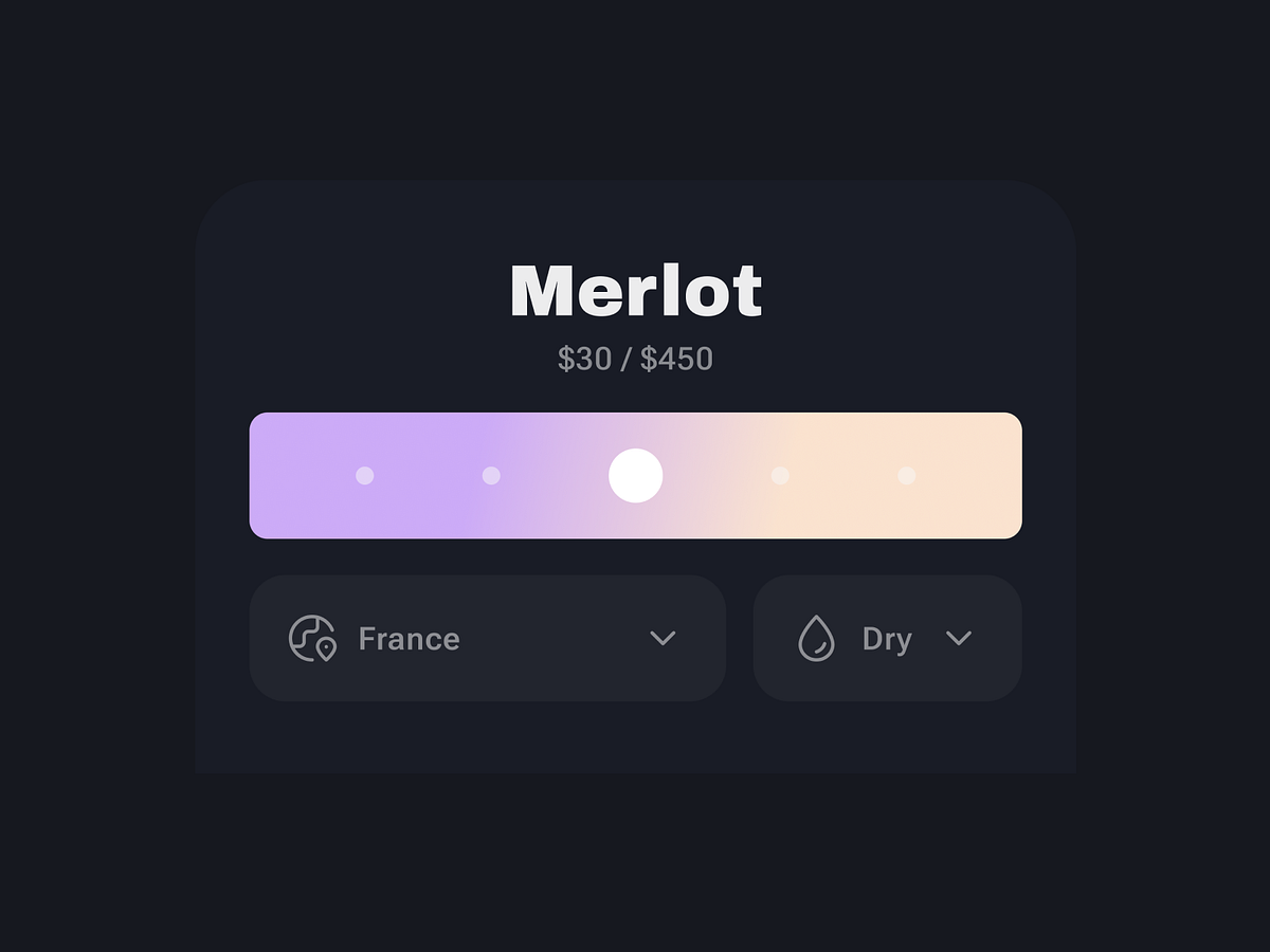 Slider by Murilo Guerra on Dribbble