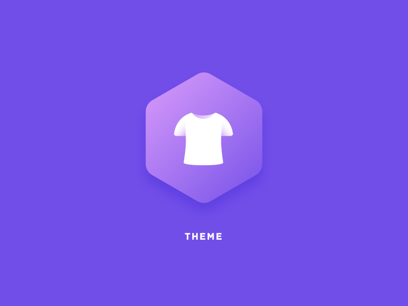 Theme Icon by 八喜兔🐰 on Dribbble