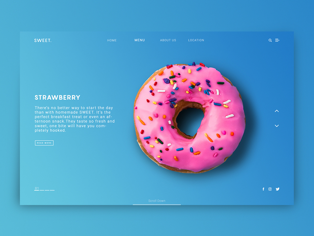 Minimal UI/UX Design by Taulant Akaem on Dribbble