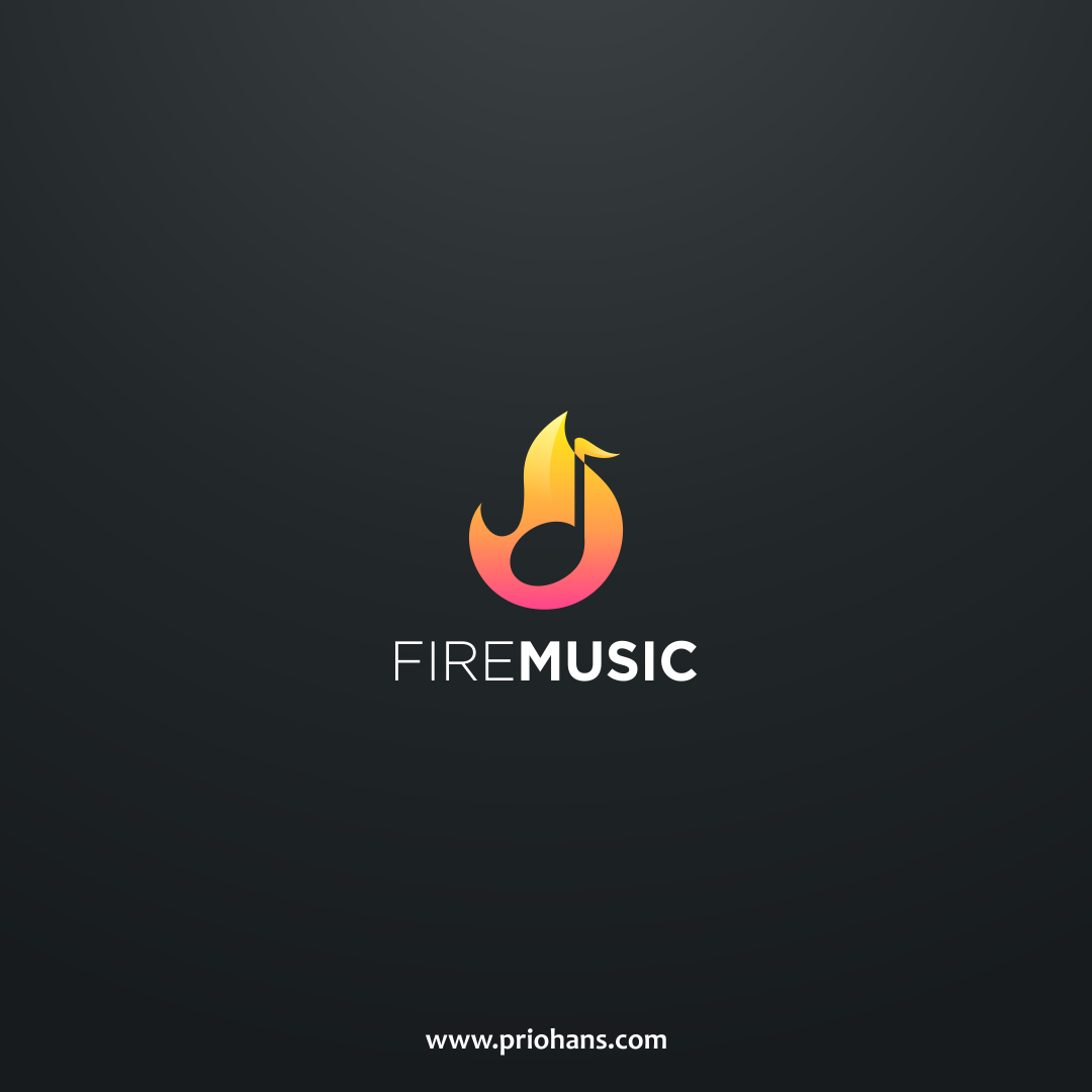 FIRE MUSIC LOGO by Prio Hans on Dribbble