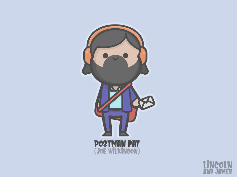 Postman Pat by MVRK Designs on Dribbble