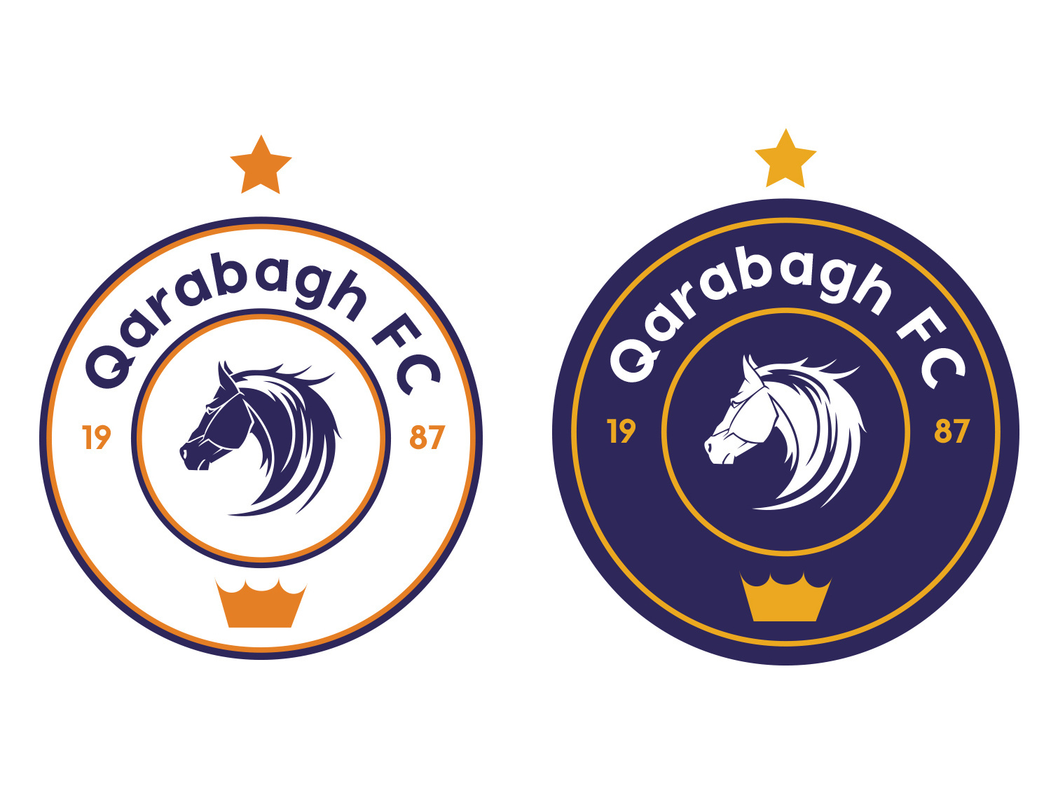 Logo rebranding for Qarabagh FC by Narmina Talibova on Dribbble