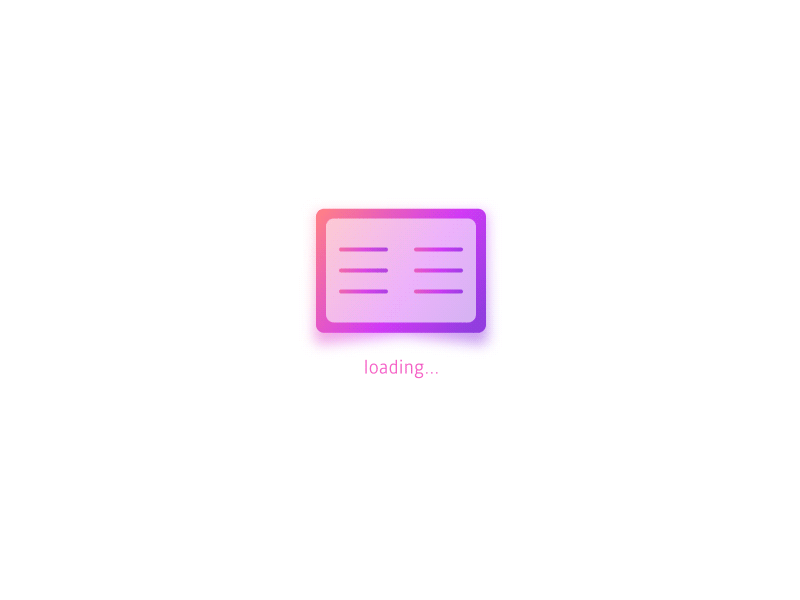 Book Loader by Aaron Iker on Dribbble