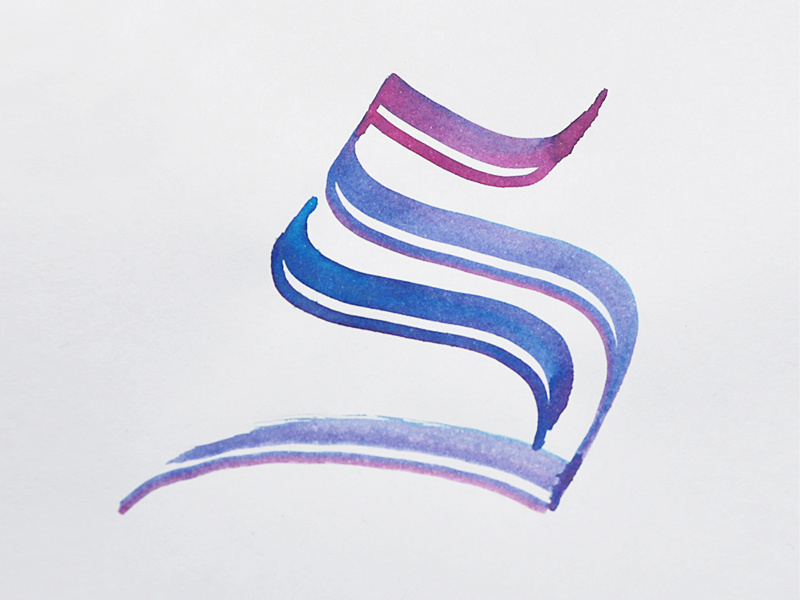 Bastarda calligraphy by Natália Durães on Dribbble