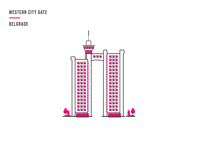 Western City Gate by Stefan Ćirković on Dribbble