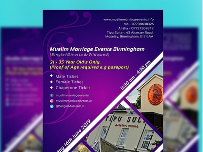 Event flyer by Marium Graphics on Dribbble