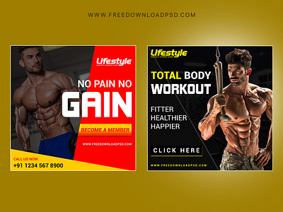 Fitness Goal Social Media designs, themes, templates and downloadable ...