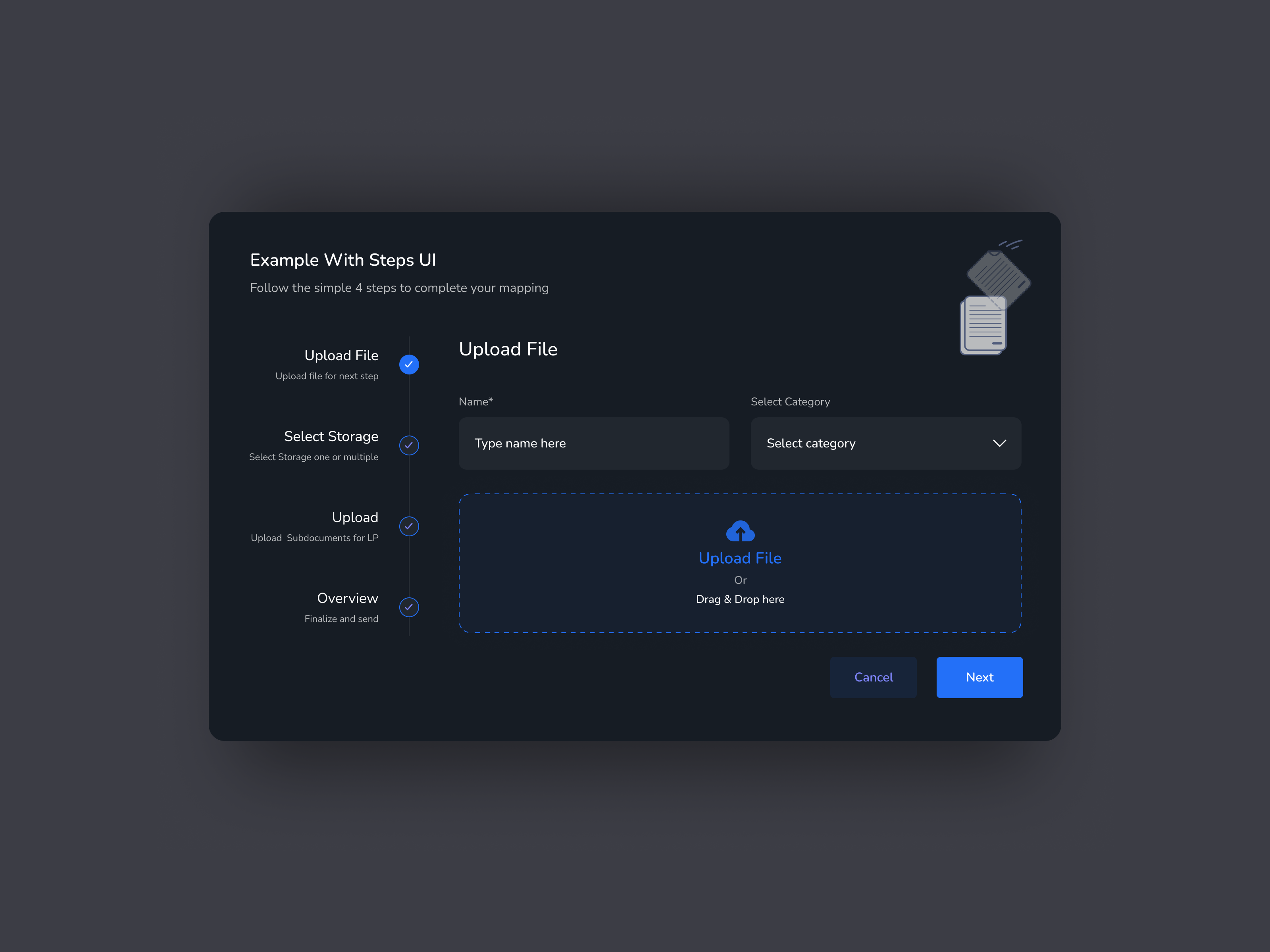 Step Bar UI Element by Sagor Shopon 🔥 on Dribbble