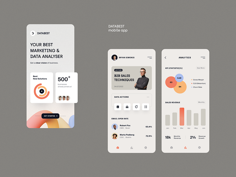 Databest Branding & Webflow Landing by Halo Projects for Halo Lab 🇺🇦 on Dribbble