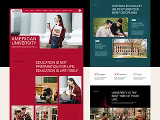 University Website designs, themes, templates and downloadable graphic ...