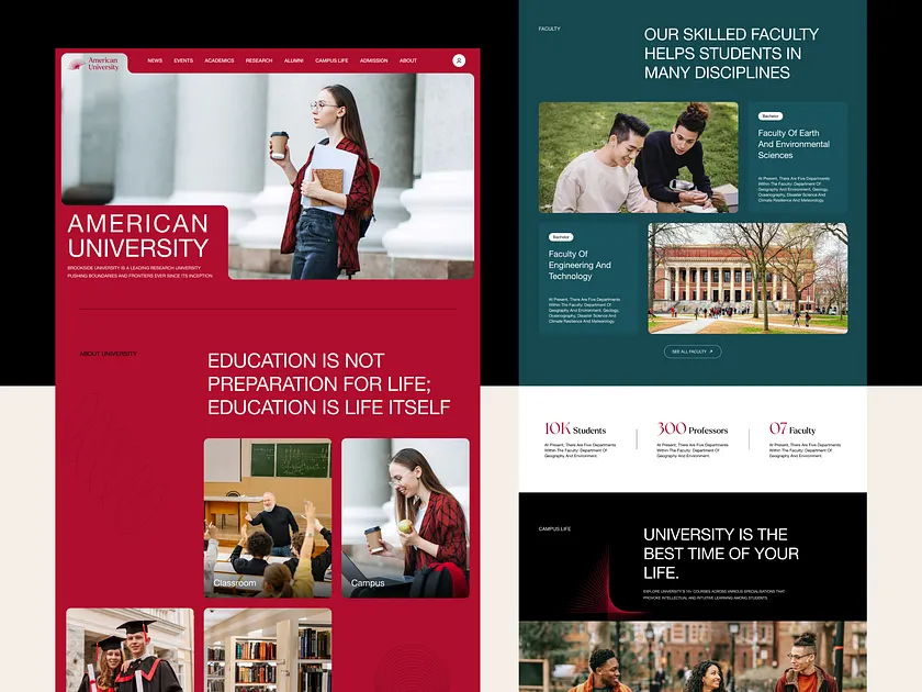 School Website designs, themes, templates and downloadable graphic ...