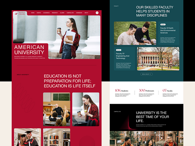 Browse thousands of University images for design inspiration | Dribbble
