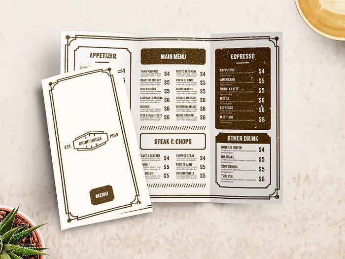 Browse thousands of Retro Menus images for design inspiration | Dribbble