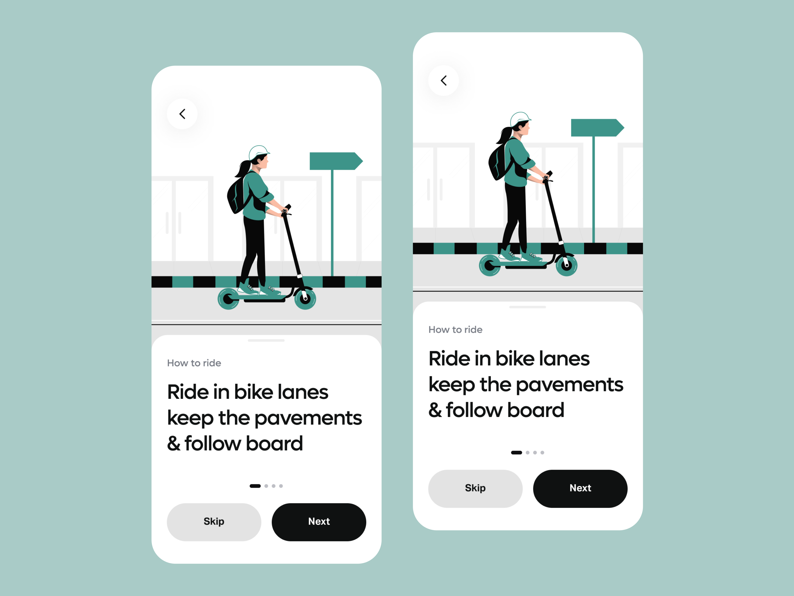 Electric Scooters App Explorations by Musemind Mobile for Musemind on ...