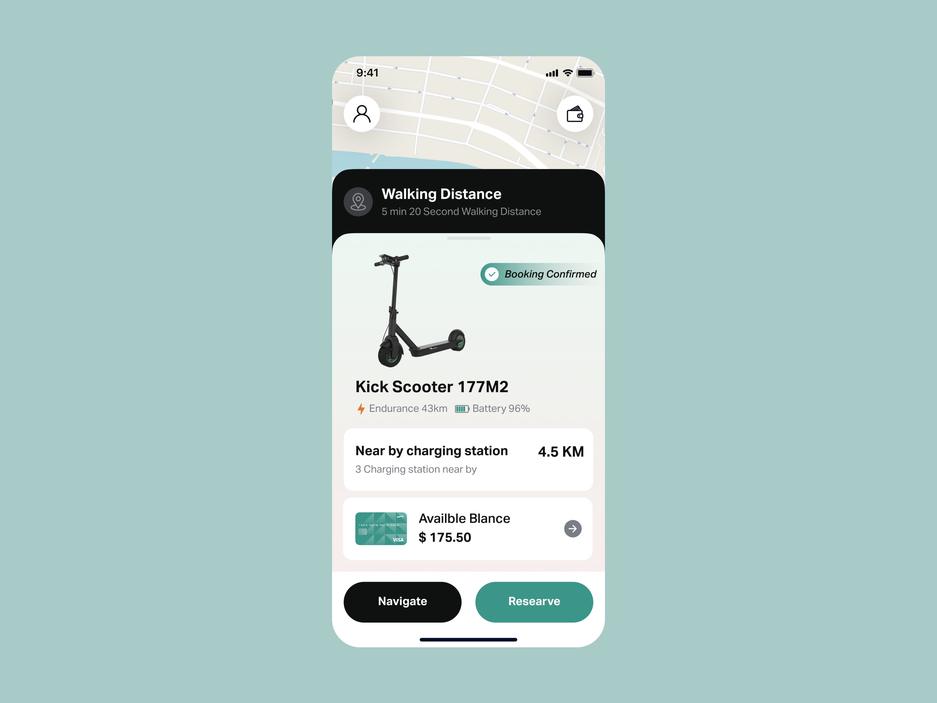 Electric Scooters App Explorations by Musemind Mobile for Musemind on ...