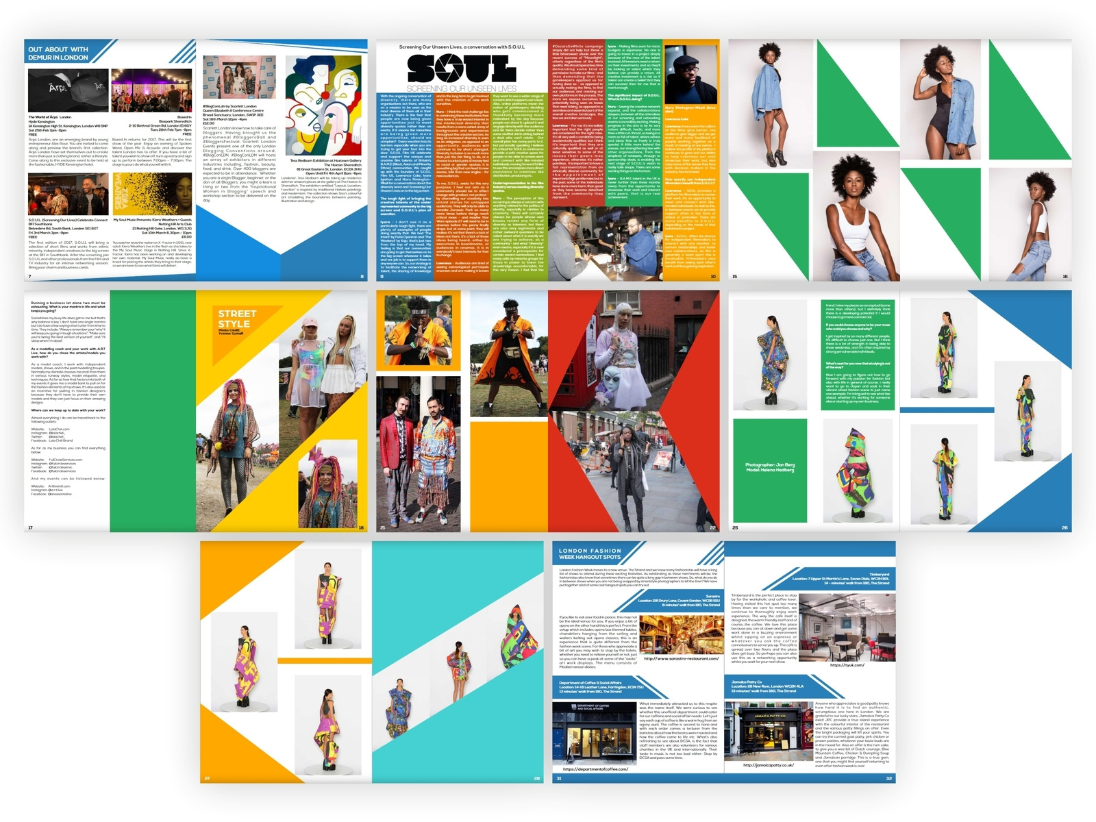 Demur Magazine by Abinash Kumar on Dribbble