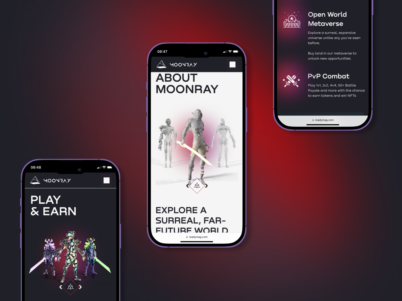 Moonray by Alex Seagull for Obriy Design Büro on Dribbble