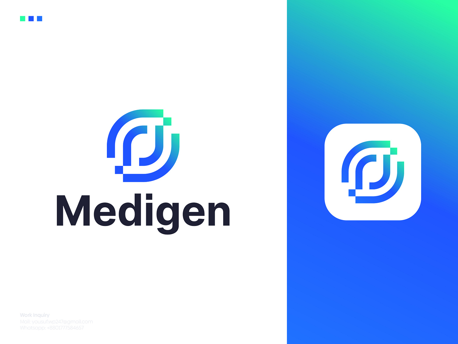 Medical Health and Gene Research Logo | DNA Technology Logo by Sumon ...