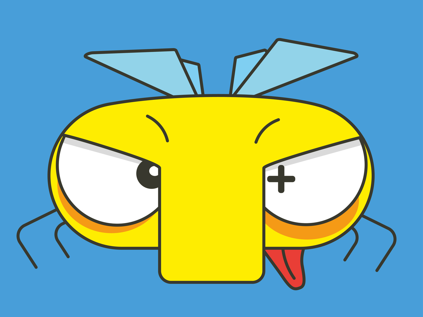 Moth Angy by Timur Mirzoev on Dribbble