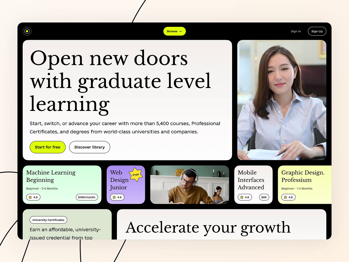 Learning platform by Anastasiia Marchenko for Windmill on Dribbble Learning platform by Anastasiia Marchenko for Windmill on Dribbble