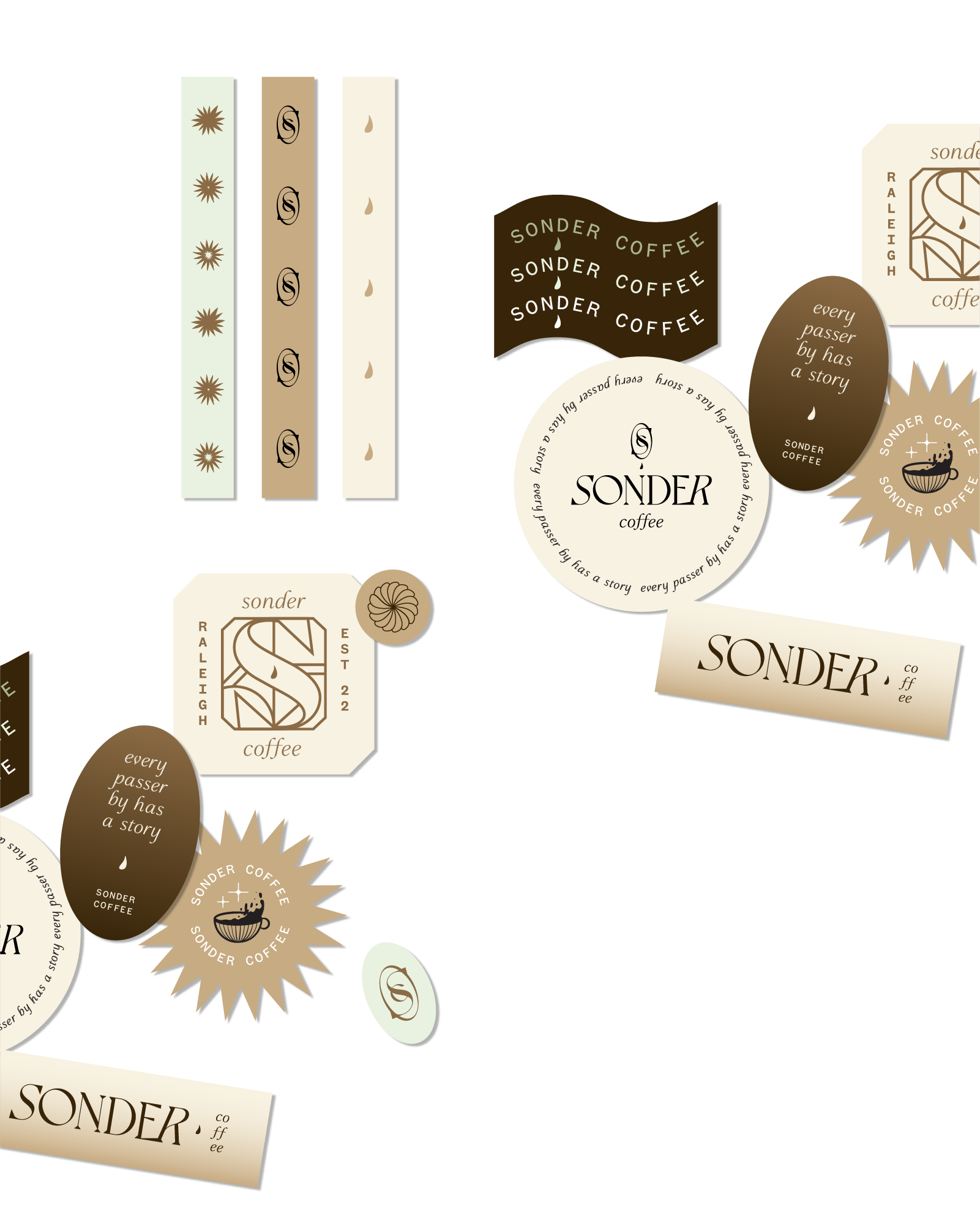 Sonder Coffee Brand Identity by EyeSavvy Design on Dribbble