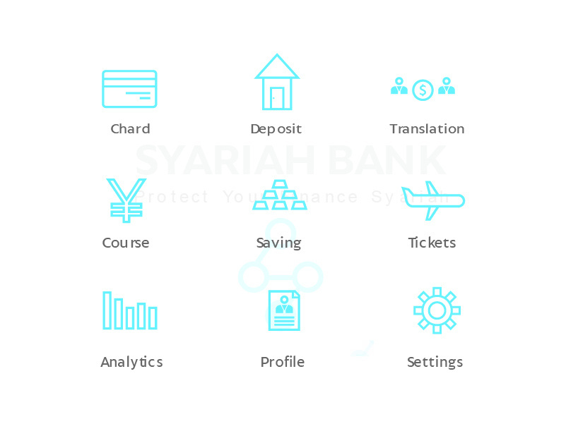 Syariah Bank Icon by Anjar Satriya Nugraha on Dribbble