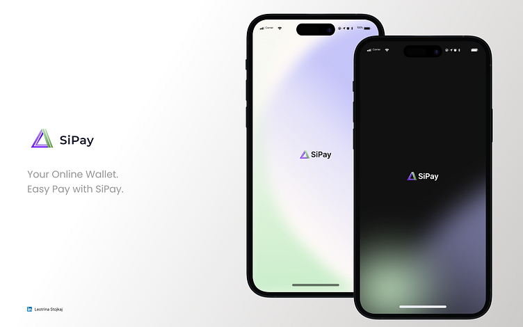 SiPay - Your Online Wallet by Leotrina Stojkaj on Dribbble