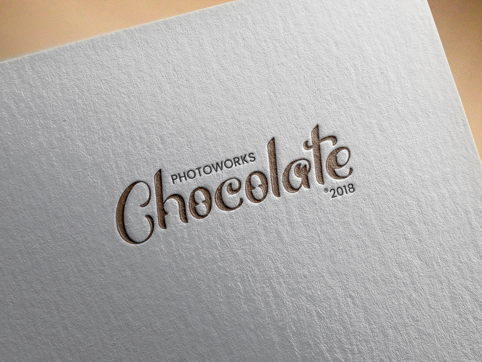 Photoworks Chocolate Logo by Farid Fakhrudin on Dribbble