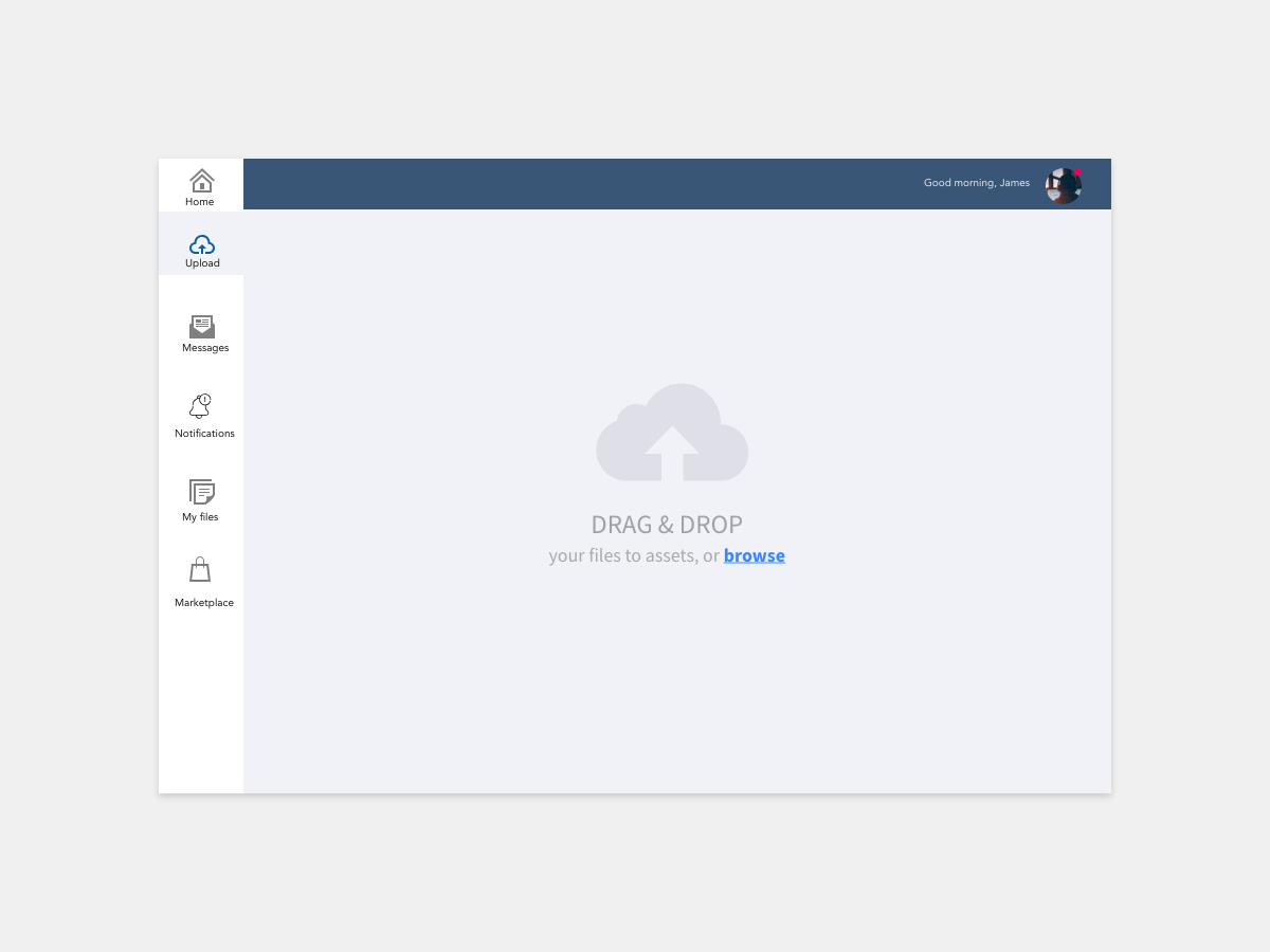 Drag & Drop by Ulrich on Dribbble