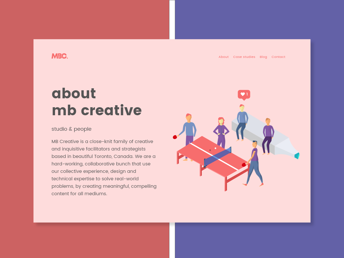 About Us Hero Section Design With Illustration by MB Creative on Dribbble