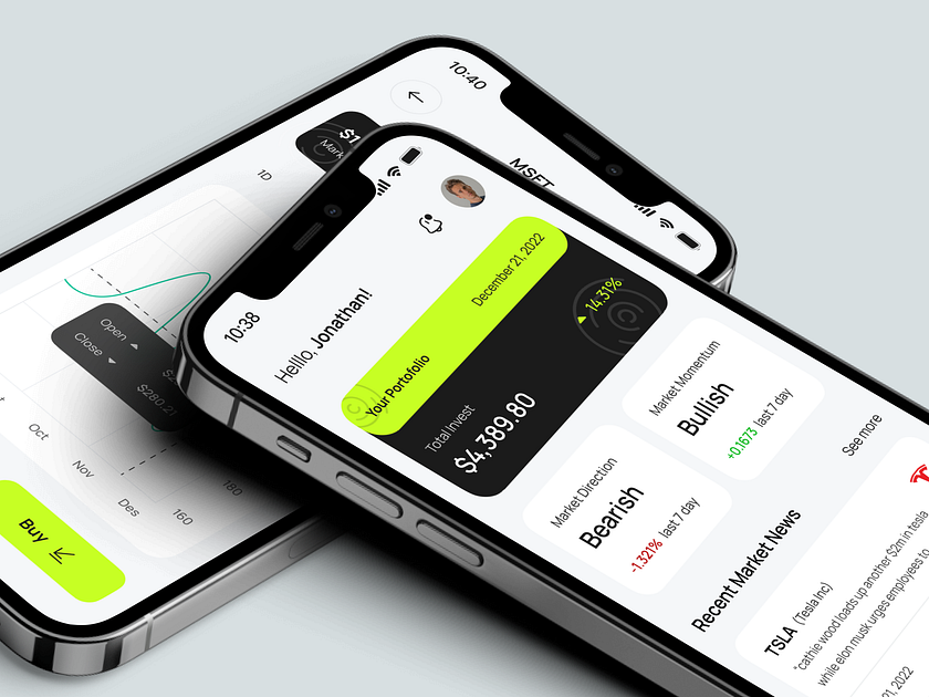 Stock App designs, themes, templates and downloadable graphic elements ...