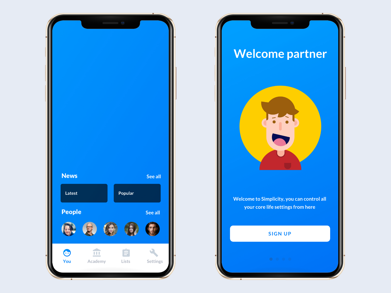 Settings flow: iOS App UI Design by Pierluigi Giglio on Dribbble