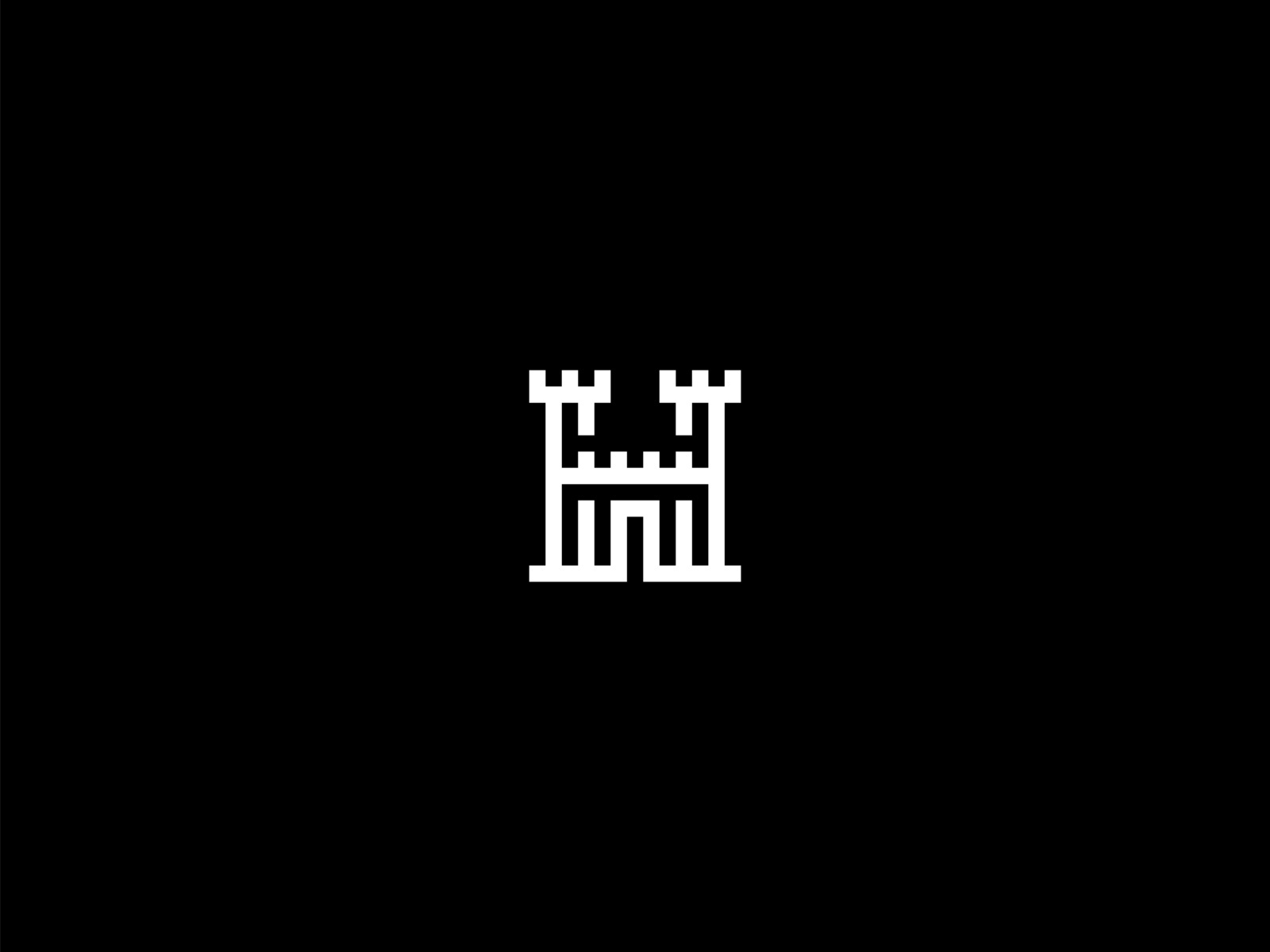 Castle Logo by Adam Vizi on Dribbble
