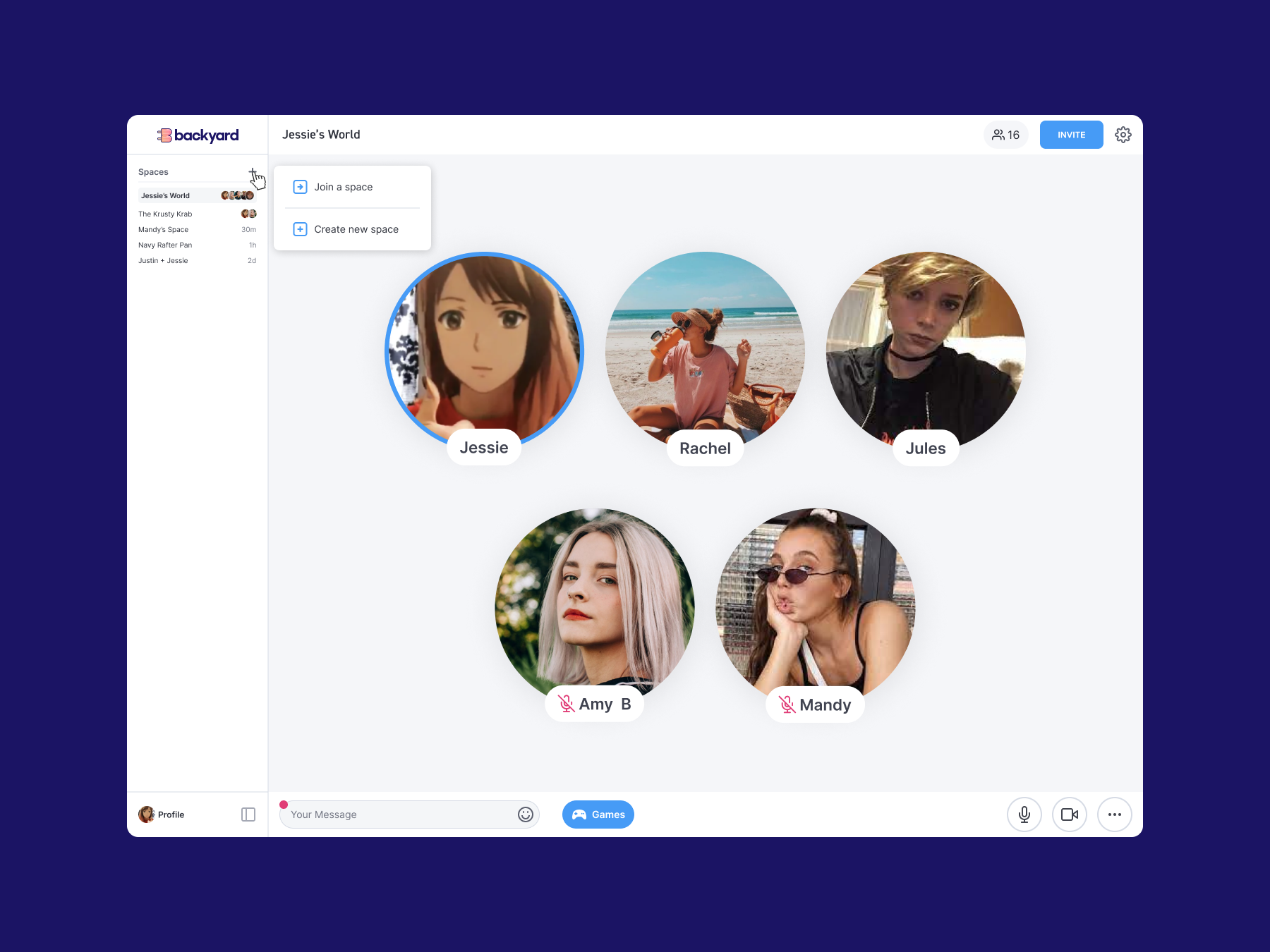 Backyard.co by John Avent on Dribbble
