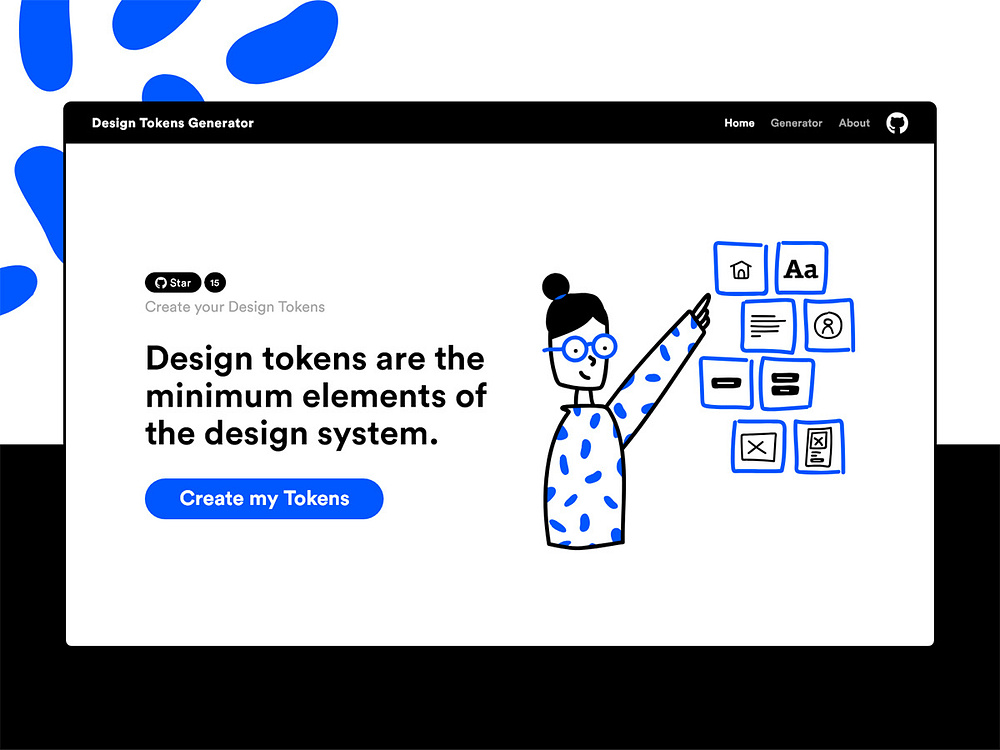 Design Tokens Generator by gus on Dribbble