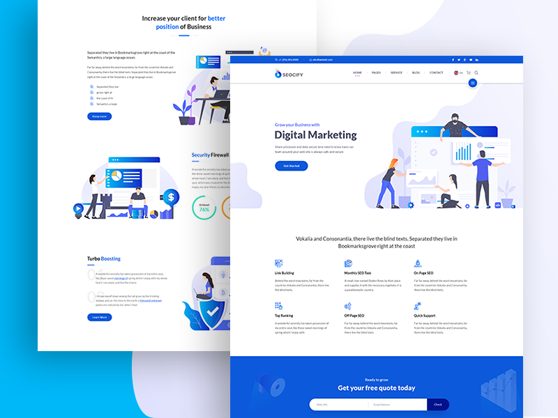 Seocify - SEO And Digital Marketing Agency WordPress Theme by ...