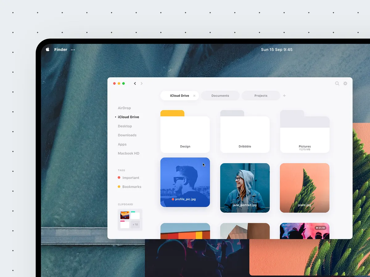 Browse thousands of Mac Os Concept images for design inspiration | Dribbble