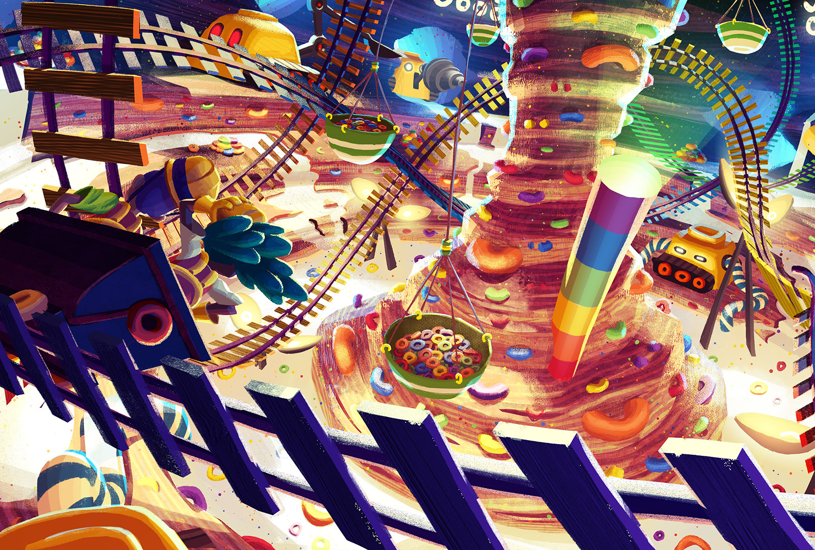 Froot Loops "Color Quests - Orange" by Insoo Kim on Dribbble