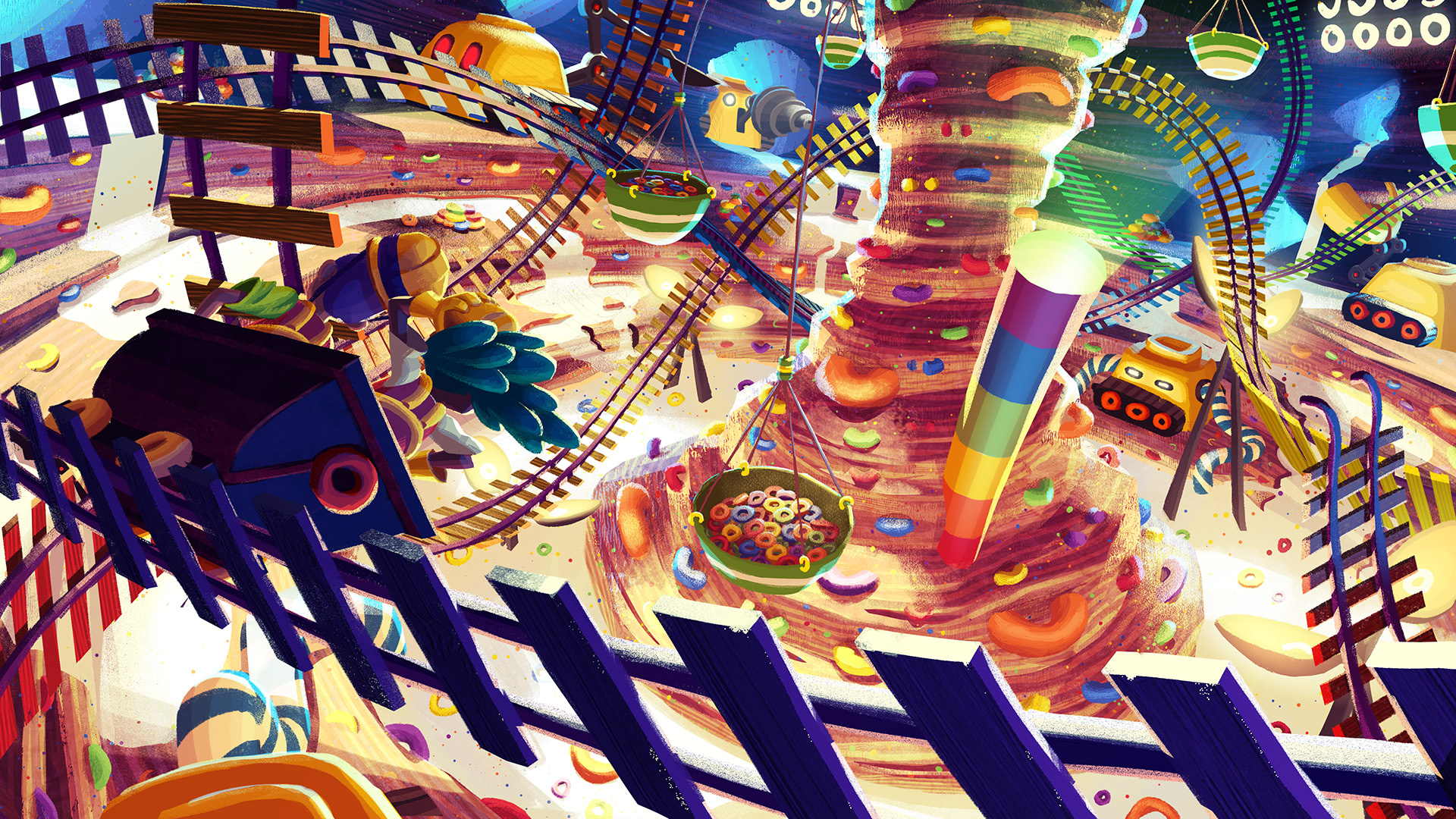 Froot Loops "Color Quests - Orange" by Insoo Kim on Dribbble