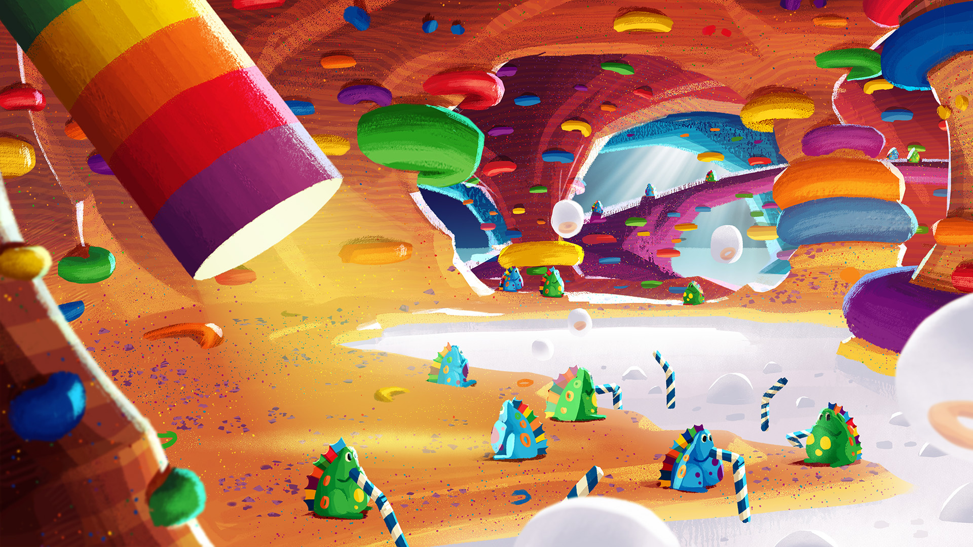 Froot Loops "Color Quests - Orange" by Insoo Kim on Dribbble