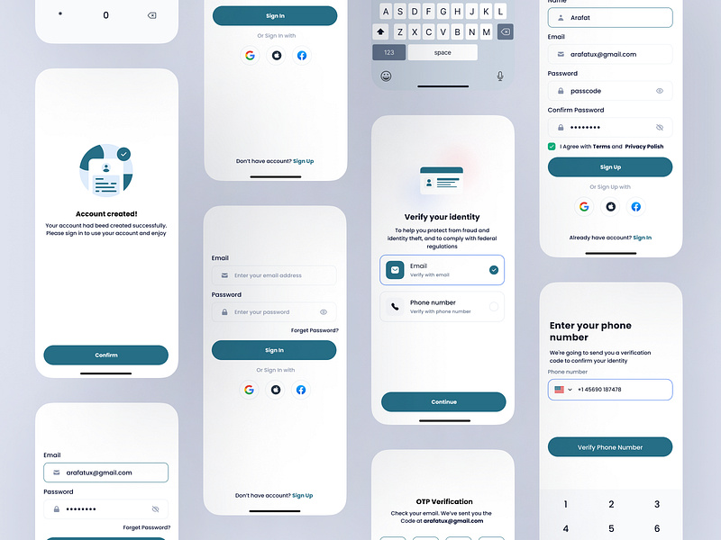 Otp Verification designs, themes, templates and downloadable graphic ...