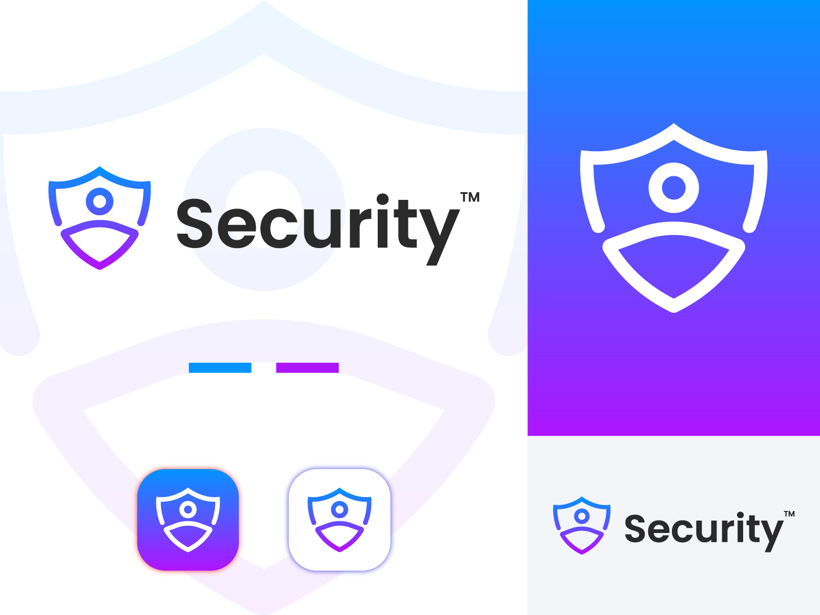 Personal Security Logo Design by Sajal Saha | Brand Designer on Dribbble