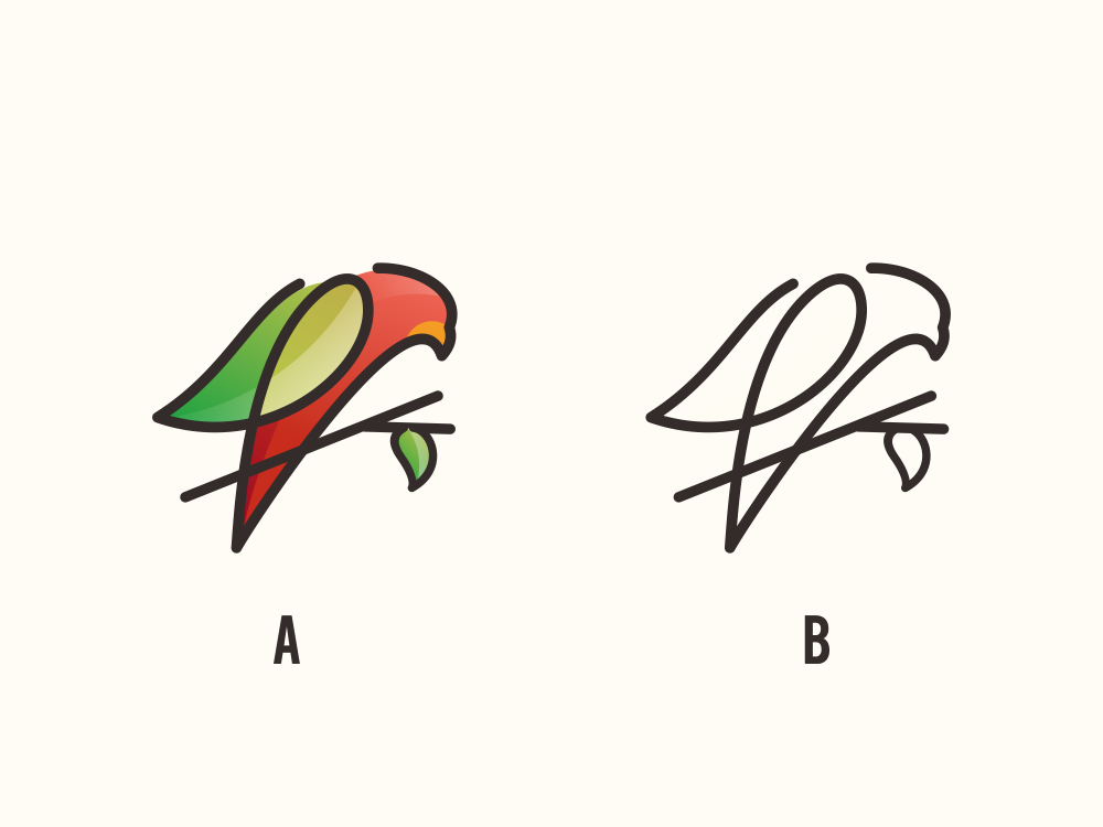 Bird Logo by Garagephic Studio on Dribbble