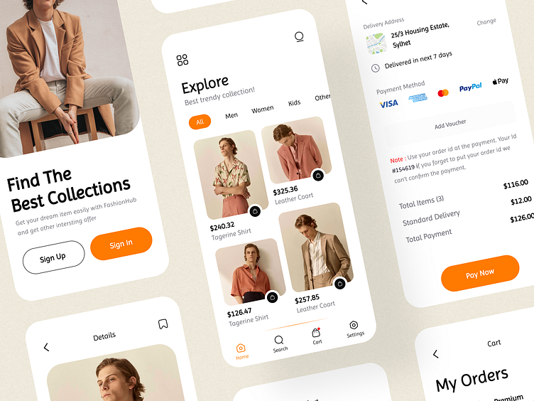 E-Commerce App UI Animation by Adom on Dribbble